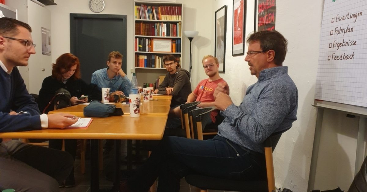 Vorstellungsrunde bei den Jusos - Rainer Albrecht, MdL Vorstellungsrunde bei den Jusos - Rainer Albrecht, MdL